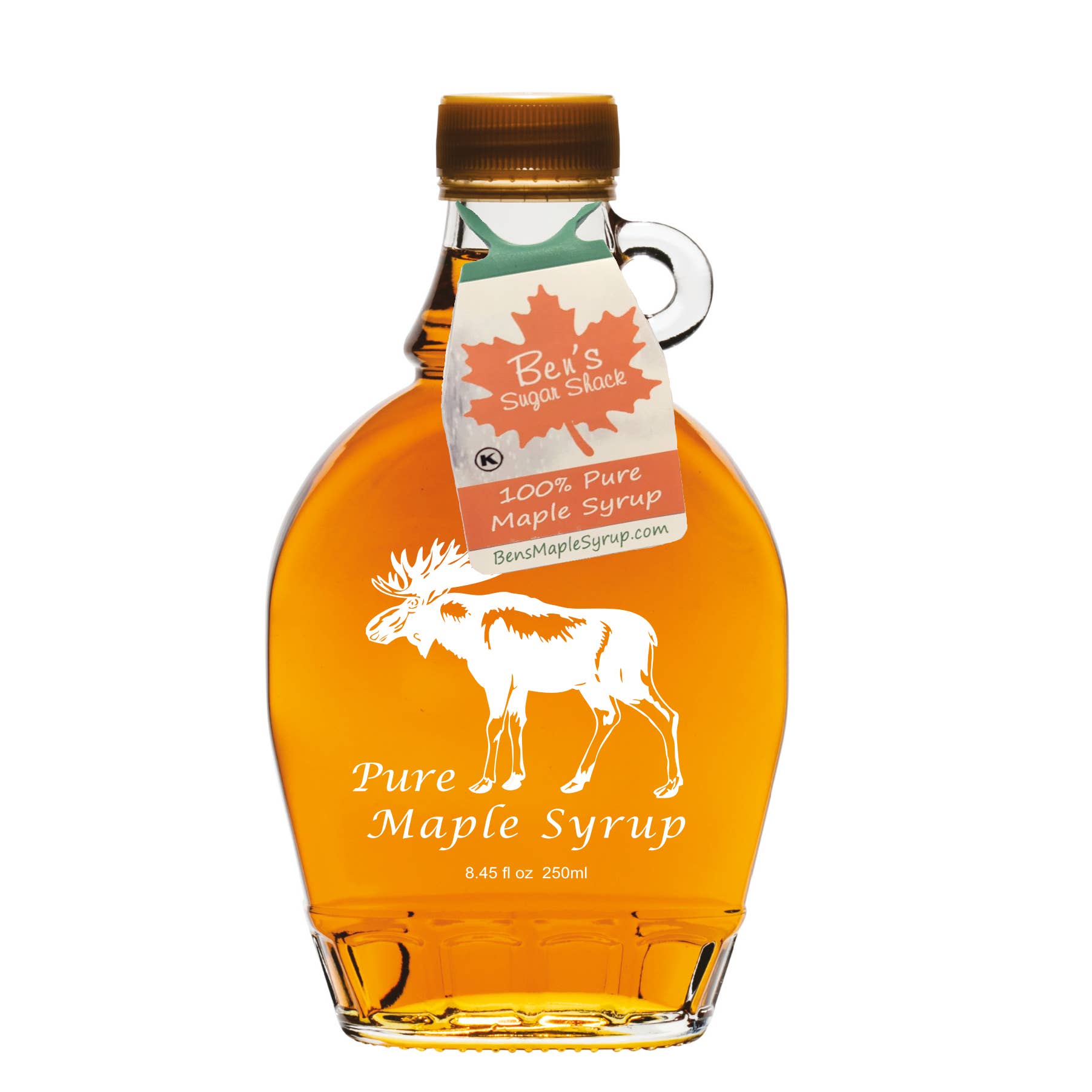 Ben's Sugar Shack Maple Syrup in Moose Flask 8.45 Oz – Palomas Gifts